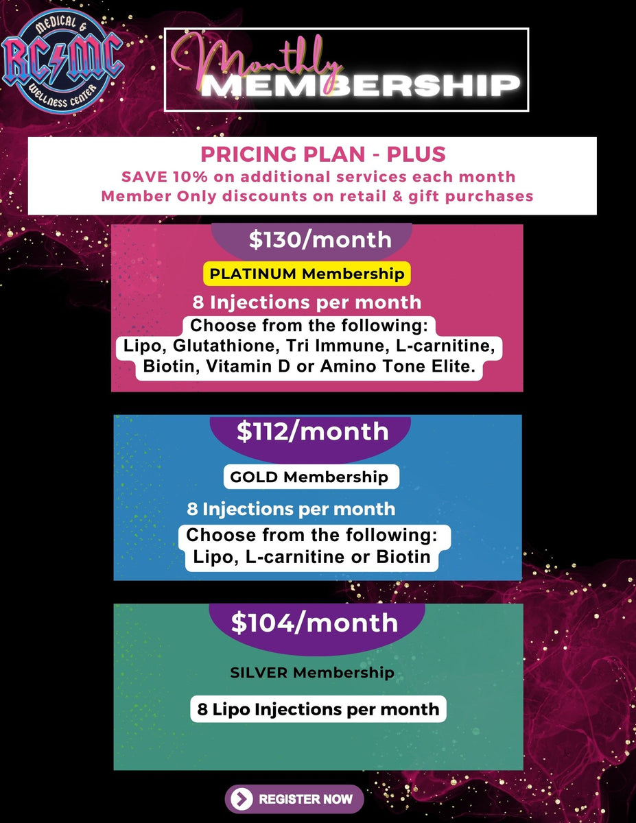 Injection Membership- Can Be shipped. – Rcmc Medical Center